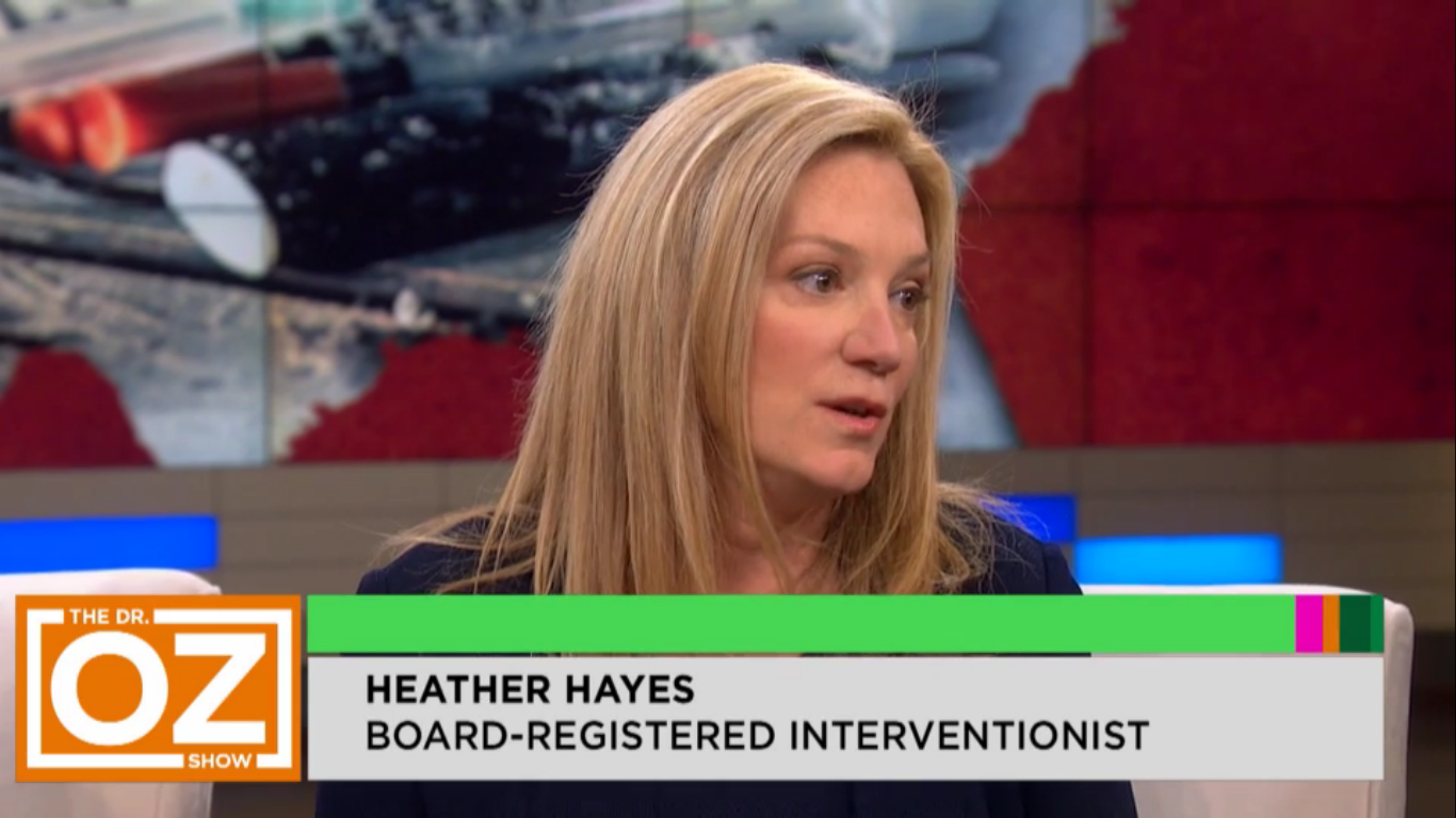 Heather Hayes Family Heroin Intervention on Dr. Oz Show